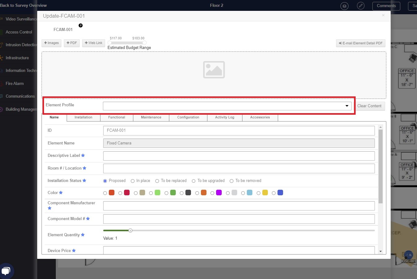 Applying Element Profiles [Classic Editor]