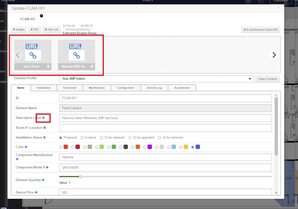 Applying Element Profiles [Classic Editor]