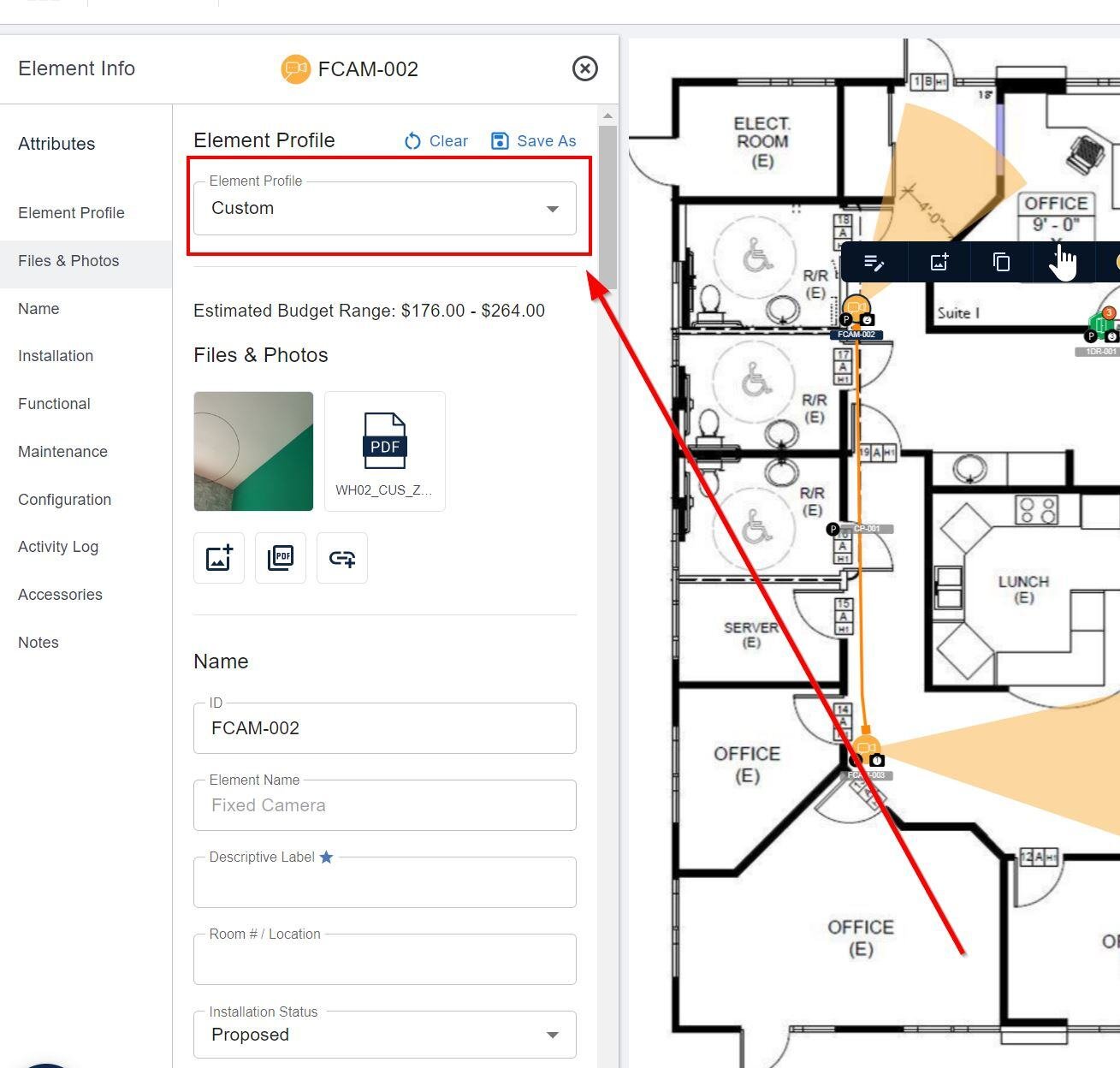 Applying Element Profiles