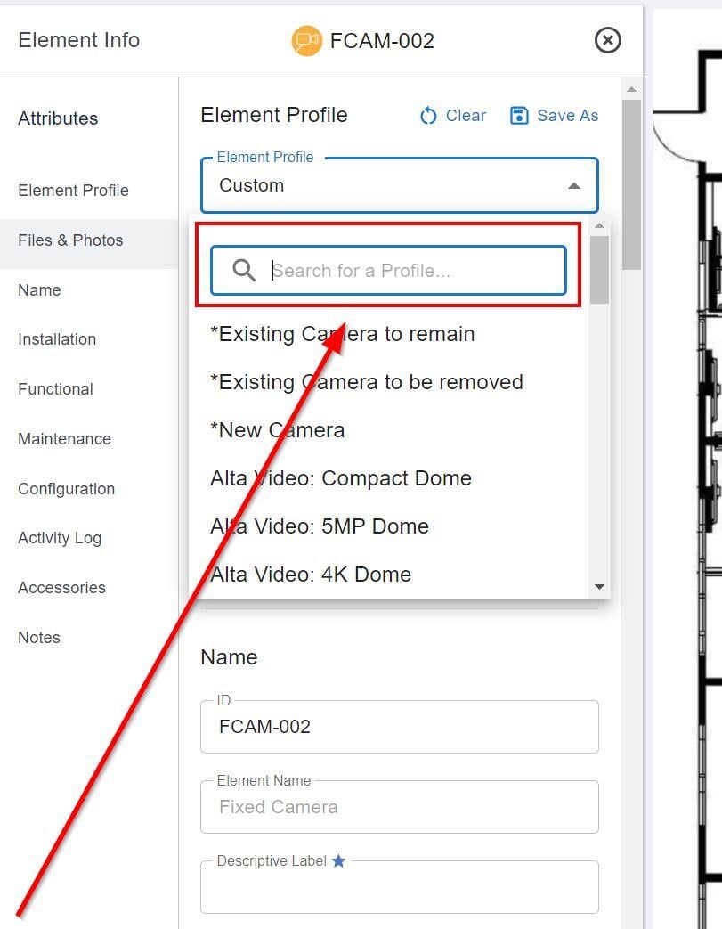 Applying Element Profiles