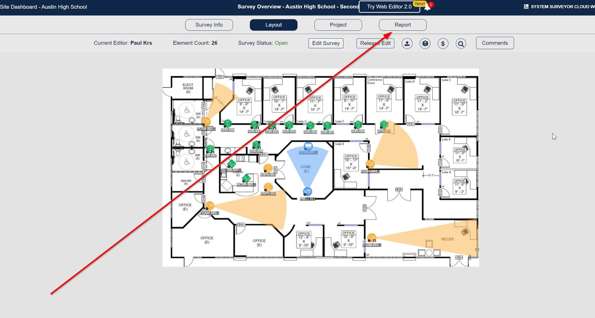 Site and Survey Level Reporting